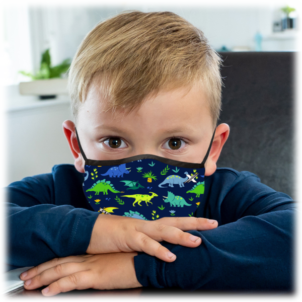 MorningSave: 3-Pack: Extreme Fit Two-Layer Reusable Kids Face Mask With ...