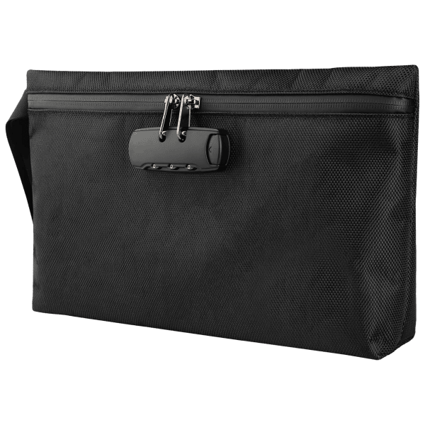 MorningSave: Durable Smell Proof Stash Bag with Combination Lock