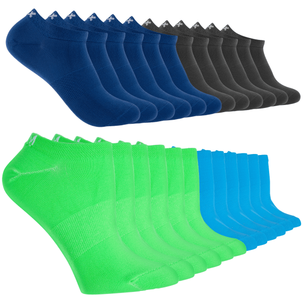 MorningSave: 12-Pack: Minx Performance Solid Micro Denier Anklets