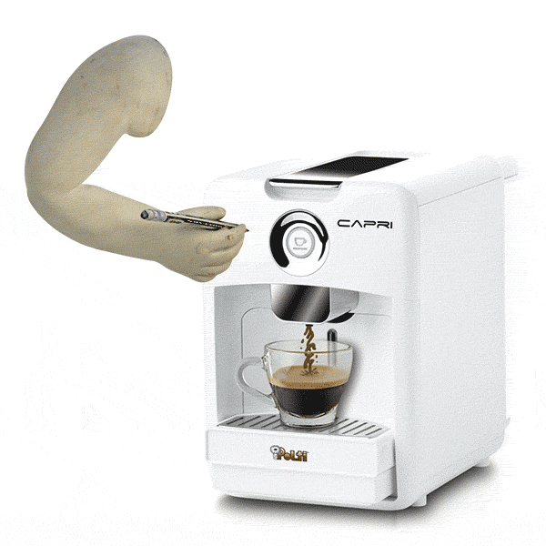Meh: Polti Capri Espresso Machine with 100 AromaPolti Capsules