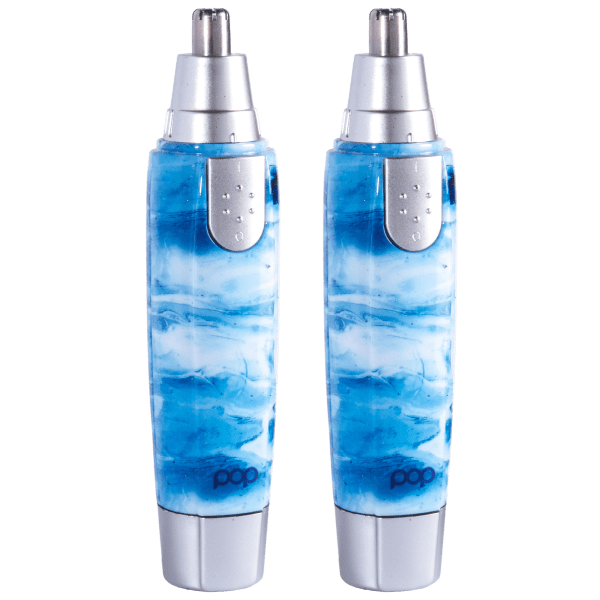 MorningSave: 2-Pack: Pop Sonic Ear & Nose Hair Trimmer