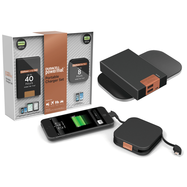 MorningSave: Duracell Powermat with 8800mAh & 1850mAh Power Bank Set
