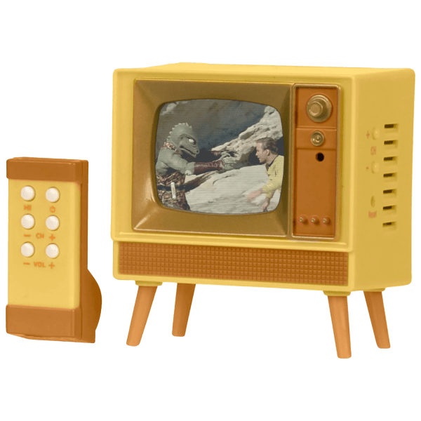 MorningSave: Tiny TV Classics Collectible TV with Real Working Remote