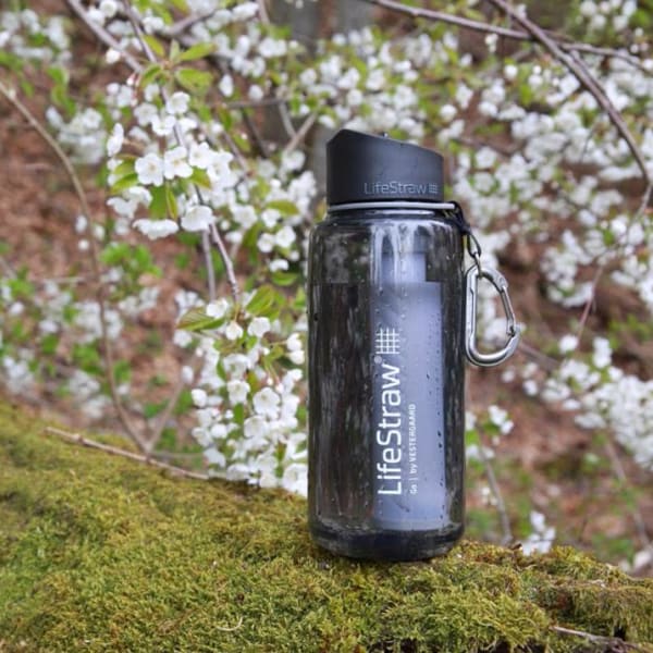 MorningSave: 2-Pack: LifeStraw Go 1-Liter Tritan Water Filter Bottle