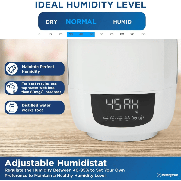MorningSave: Westinghouse 6L Digital Cool Mist Ultrasonic Humidifier