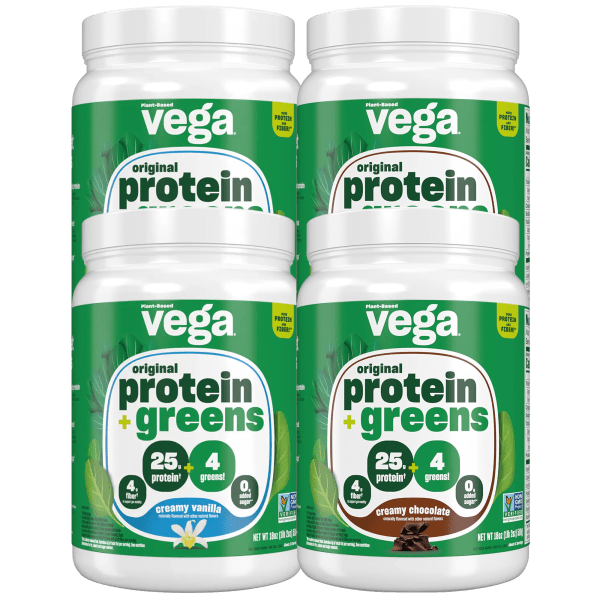 MorningSave: 4-Pack: Vega Protein + Supergreens