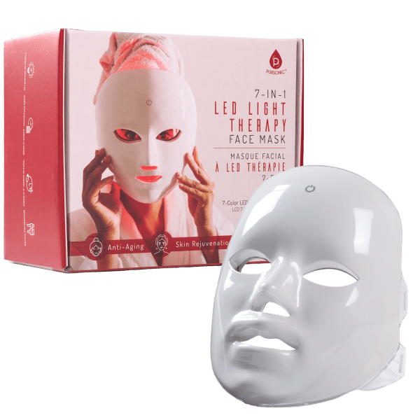 MorningSave: Pursonic 7-in-1 LED Light Therapy Face Mask