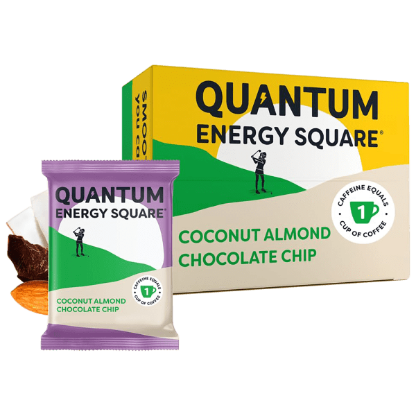 SideDeal: 48-Pack: Quantum Energy Square Bars with Caffeine & 10g Protein