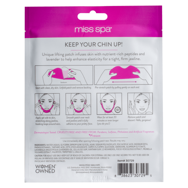 MorningSave: 8-Pack: Miss Spa No-Slip Chin Lift V-Line Firming Patch