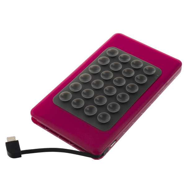 MorningSave: InstaCharge 4000 mAh Suction Cup Power Banks with Ring Stand