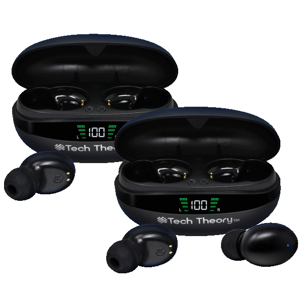 MorningSave: 2-Pack: Tech Theory True-Wireless Earbuds