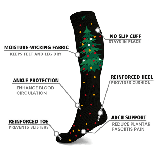 MorningSave: 3-Pack: Extreme Fit Holiday & Christmas Knee-High ...