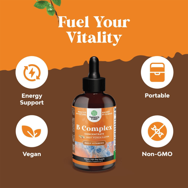 SideDeal: 2-Pack: Nature's Craft Vitamin B Complex Drops