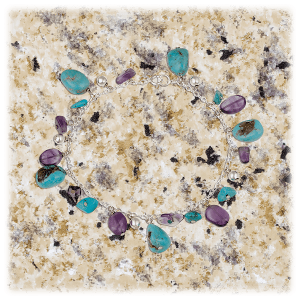 MorningSave: Designs by FMC Sterling Silver Turquoise and Amethyst ...