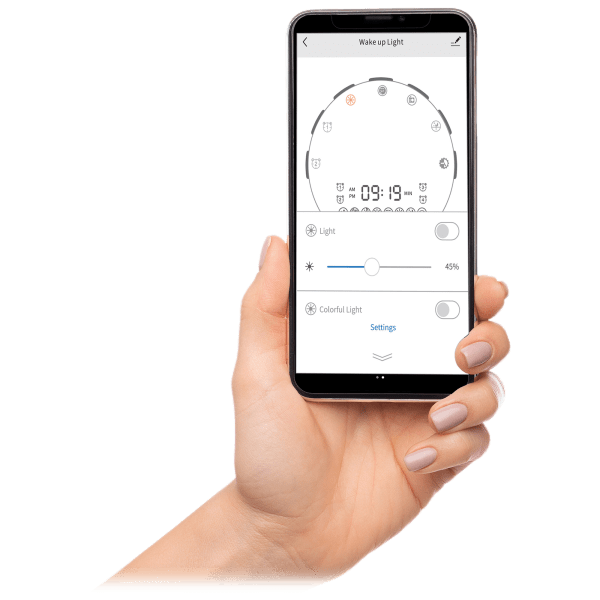 MorningSave: Tech Theory Smartclock & Sunrise Simulation Alarm Clock