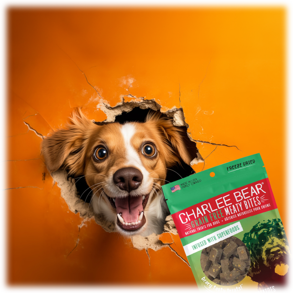 Meh: 8-Pack: Charlee Bear Meaty Bites Freeze Dried Grain-Free Dog Treats