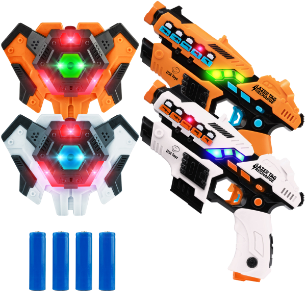 SideDeal: 2 or 4-Pack: USA Toyz Rechargeable Laser Tag Game
