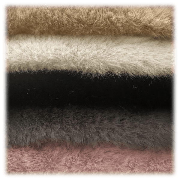 SideDeal: LUXE Fur Rectangular Faux Rabbit Fur Rug 3' x 5'