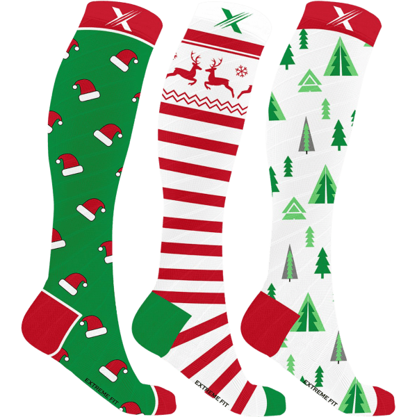 MorningSave: 3-Pack: Extreme Fit Holiday & Christmas Knee-High ...
