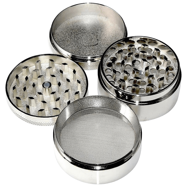 MorningSave: 5-Piece Titanium Herb Grinder w/ Diamond Cut Teeth ...