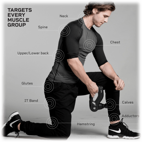 SideDeal: LifePro Pulse Fx Powerful Rotating Percussion Massage Gun