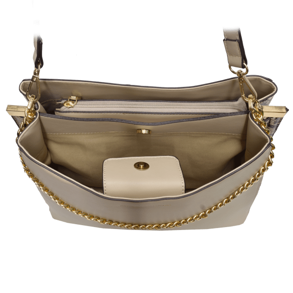 MorningSave: Adrienne Vittadini Simone Collection Python Chain Satchel