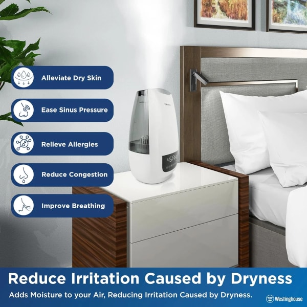 MorningSave: Westinghouse 6L Digital Cool Mist Ultrasonic Humidifier