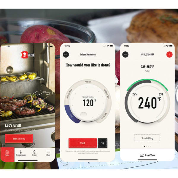 MorningSave: Weber iDevices Dual Probe Smart Food Thermometer