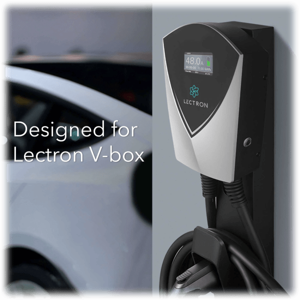 MorningSave: Lectron Pedestal and Dock for EV Charging Station