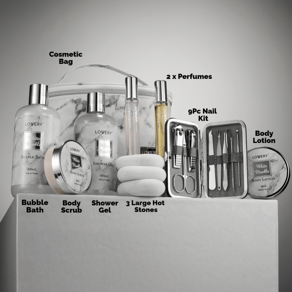 MorningSave: Lovery 19-Piece Relaxation Body Spa Bag & Massage Kit