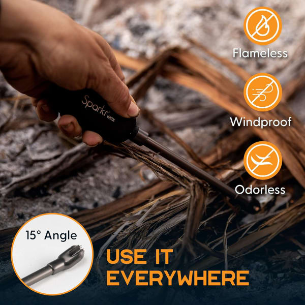 SideDeal: 2-Pack: Power Practical Sparkr USB Rechargeable Flameless Lighter