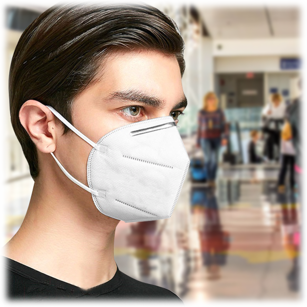 Meh: 100-Pack: KN95 High Efficiency Respirator Masks