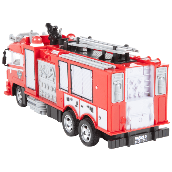 SideDeal: World Tech RC Toys Fire Truck R/C Truck w/ Light Up Lights ...