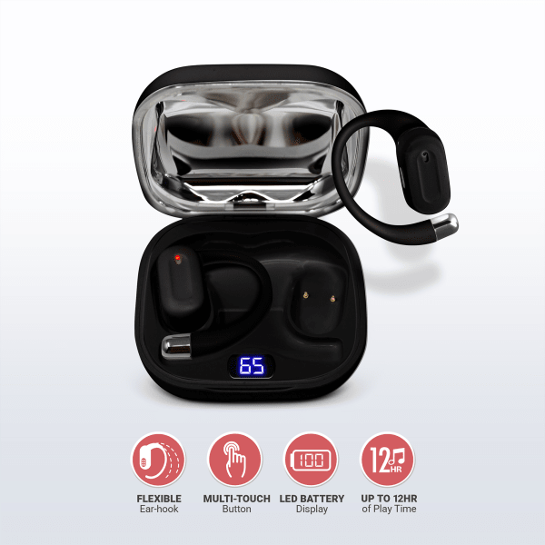 MorningSave: Aduro Open-Air Curve True Wireless Earbuds