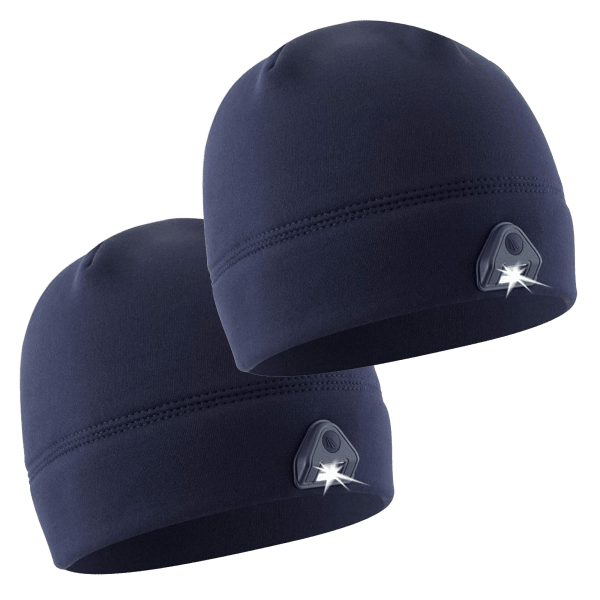 MorningSave: 2-Pack: Panther Vision PowerCap LED Beanie