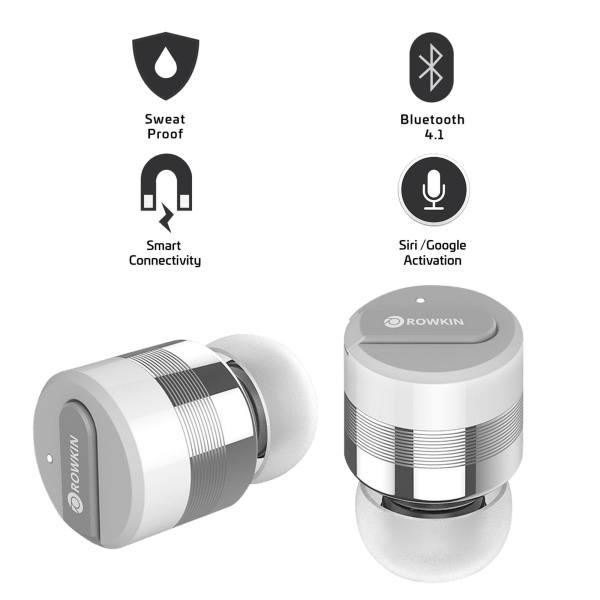 Meh: Rowkin Bit Charge Stereo Wireless Bluetooth Earbuds