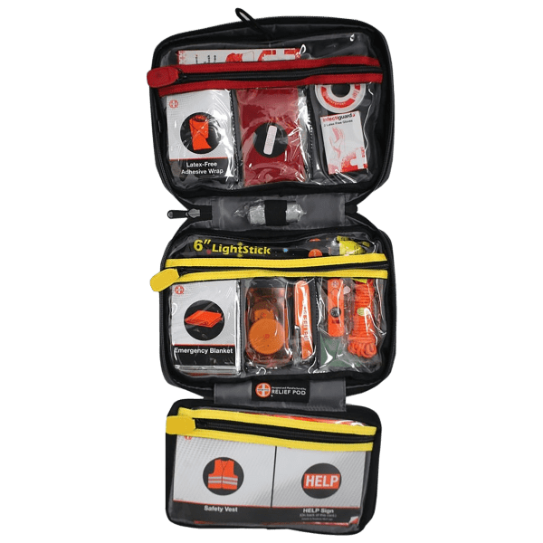MorningSave: Relief Pod Roadside Safety and First Aid Kit