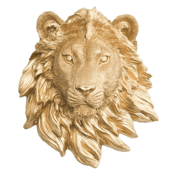 MorningSave: Wall Charmers Mini Resin Saharan Lion
