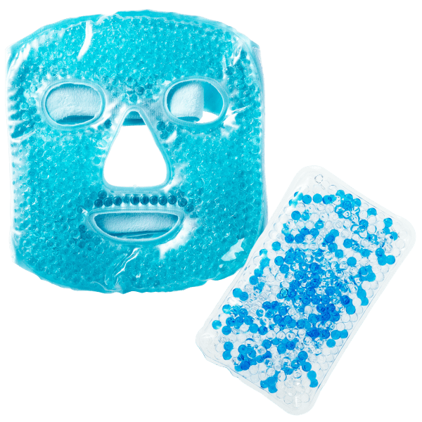Meh: 2-Pack: Perfecore Therapeutic Gel Bead Cooling & Heating Face Masks