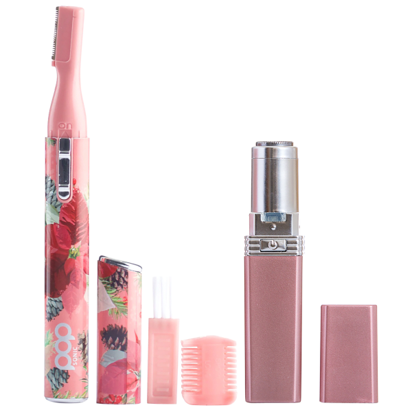Meh: 2-Piece Pop Sonic Smoothie Hair Remover & Hair Trimmer Set