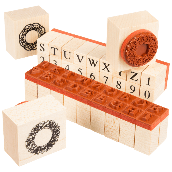 Meh: 49-Piece Momenta Stamp and Ink Pad Bundle