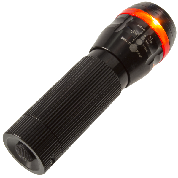 MorningSave: 2-Pack: 200-Lumen LED Zoom Flashlights