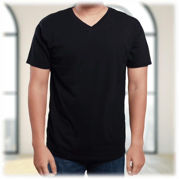 MorningSave: Blue Ice 6-Pack Short Sleeve V-Neck Classic Tee