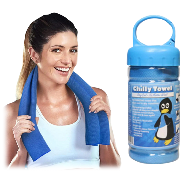 SideDeal: 2-Pack: Ciana Chilly Cooling Towels 12" x 40"