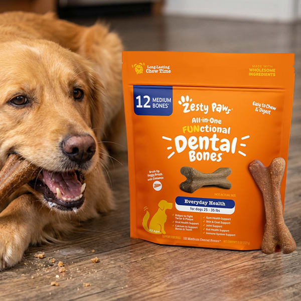 SideDeal: Zesty Paws Dental Bones & Supplements for Dogs & Cats