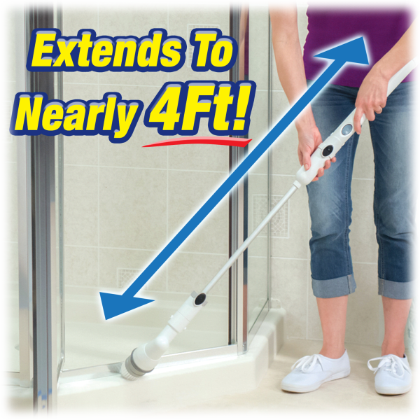 ASOTV Turbo Scrub PRO 360 Cordless Tile Scrubber