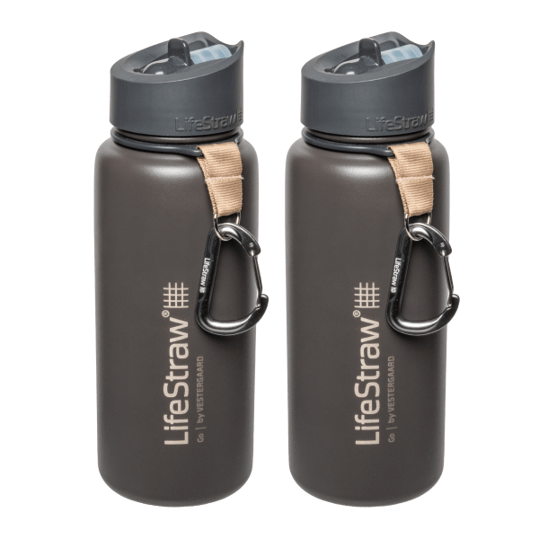 SideDeal: 2-Pack: LifeStraw Go 24oz Stainless Steel Insulated Water ...