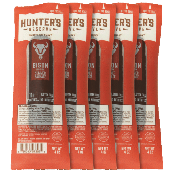 SideDeal: 5-Pack: Hunter's Reserve Wild Game Summer Sausage