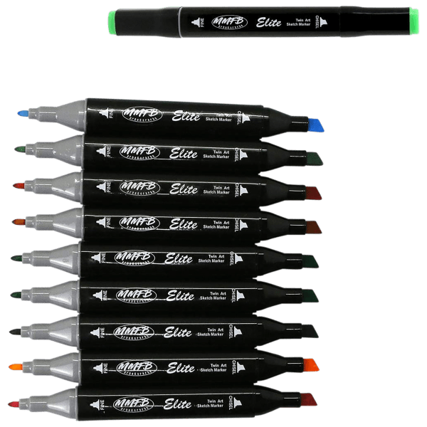 MorningSave: MMFB Arts & Crafts 60-Piece Dual Tips Permanent Alcohol ...