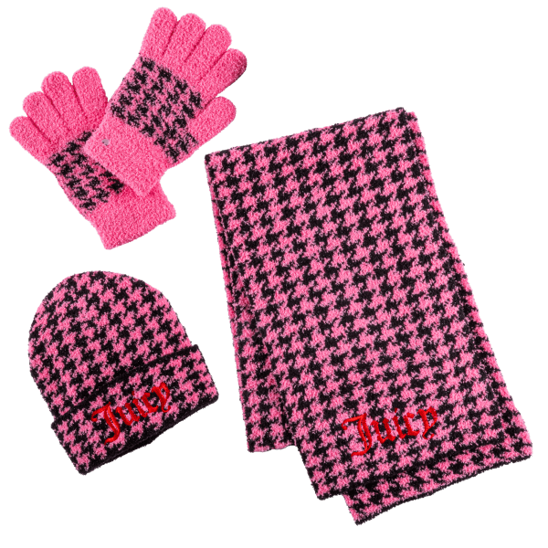 SideDeal: Juicy Couture Houndstooth Cold Weather Set